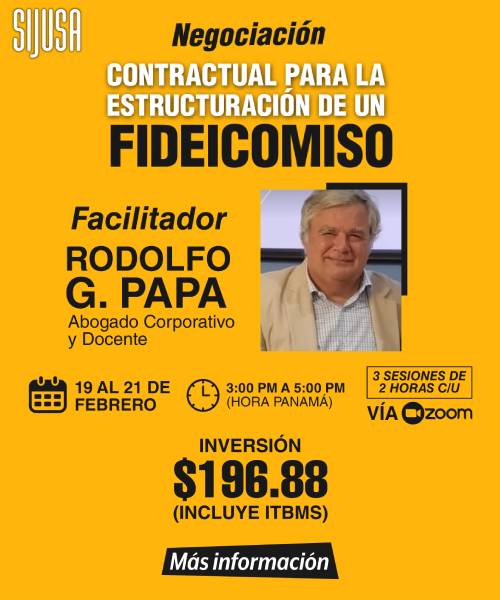 Negociacion Contractual para la Estructuración de un Fideicomiso - Sijusa